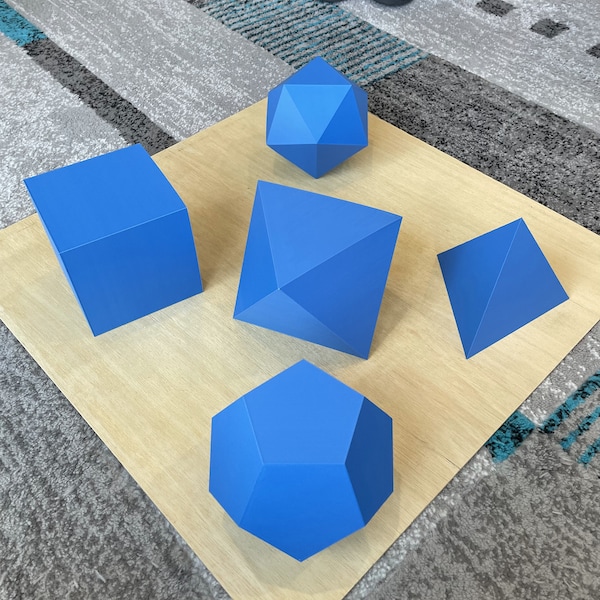 Platonic Solids - Etsy