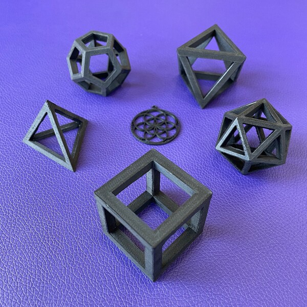 Platonic Solids - Etsy