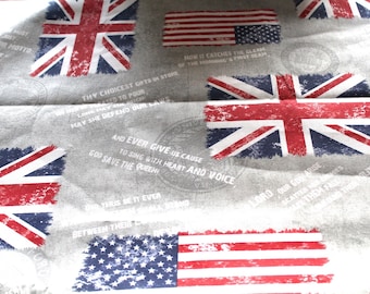 Tissu drapeau anglais | Etsy