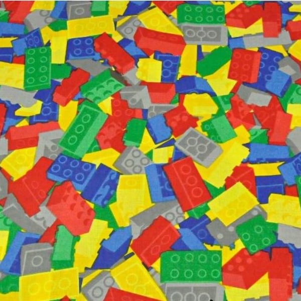 Legos Fabric - Etsy