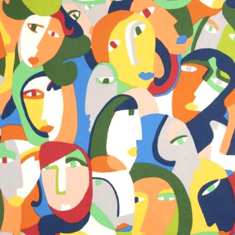 Picasso Fabric - Etsy