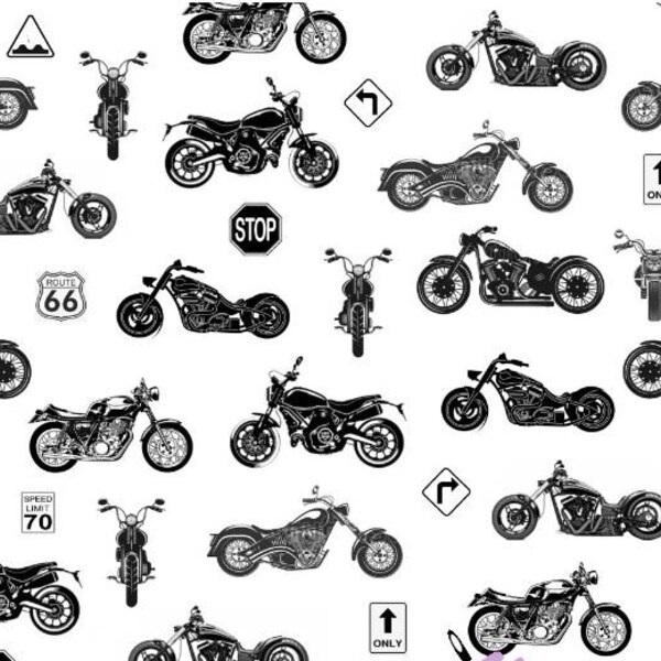 Motorcycle Fabric - Etsy Australia
