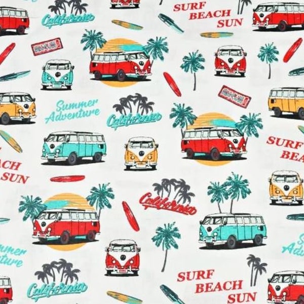 Surfing Fabric - Etsy