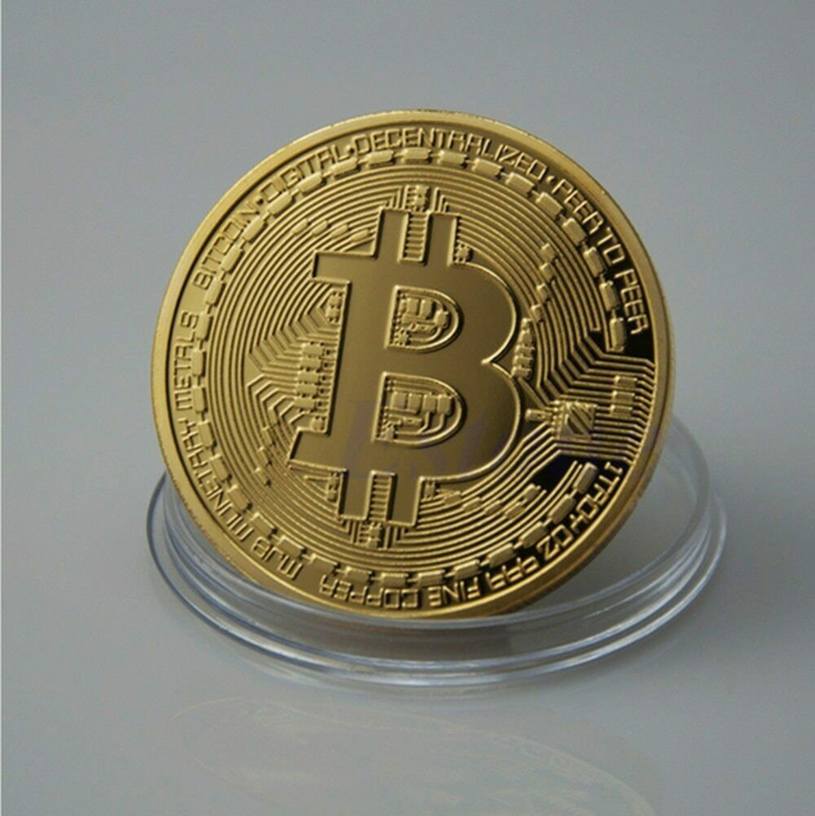 Bitcoin Bitcoin coleccionable físico. BTC chapado en oro 1 - Etsy España Bitcoin Bitcoin coleccionable físico. BTC chapado en oro 1 - Etsy España