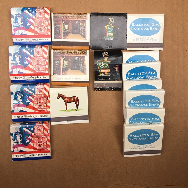 Old Match Book - Etsy