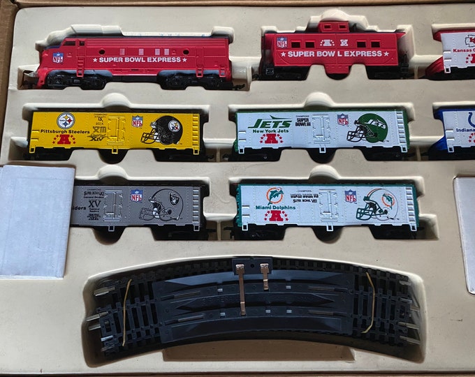 Vintage Train Set Collectors Train Set Mantua Ho Super Bowl - Etsy