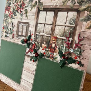 Premade 12x12 Christmas Scrapbook Layout, Photo Memory Page - Have ...