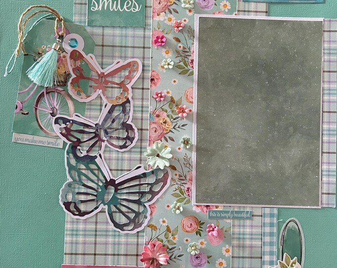 12x12 Family Love Scrapbook Layout - Scrapbook Album - You Make Me ...