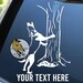 Walker Hound Vinyl Decal - Treeing Dog Coonhound Puppy - Die Cut ...