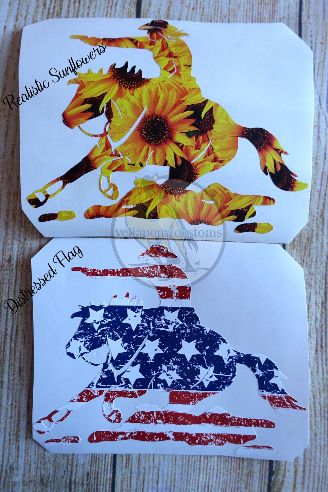 Mounted Shooting Decal, Man or Woman Mounted Shooting Horse Sticker ...