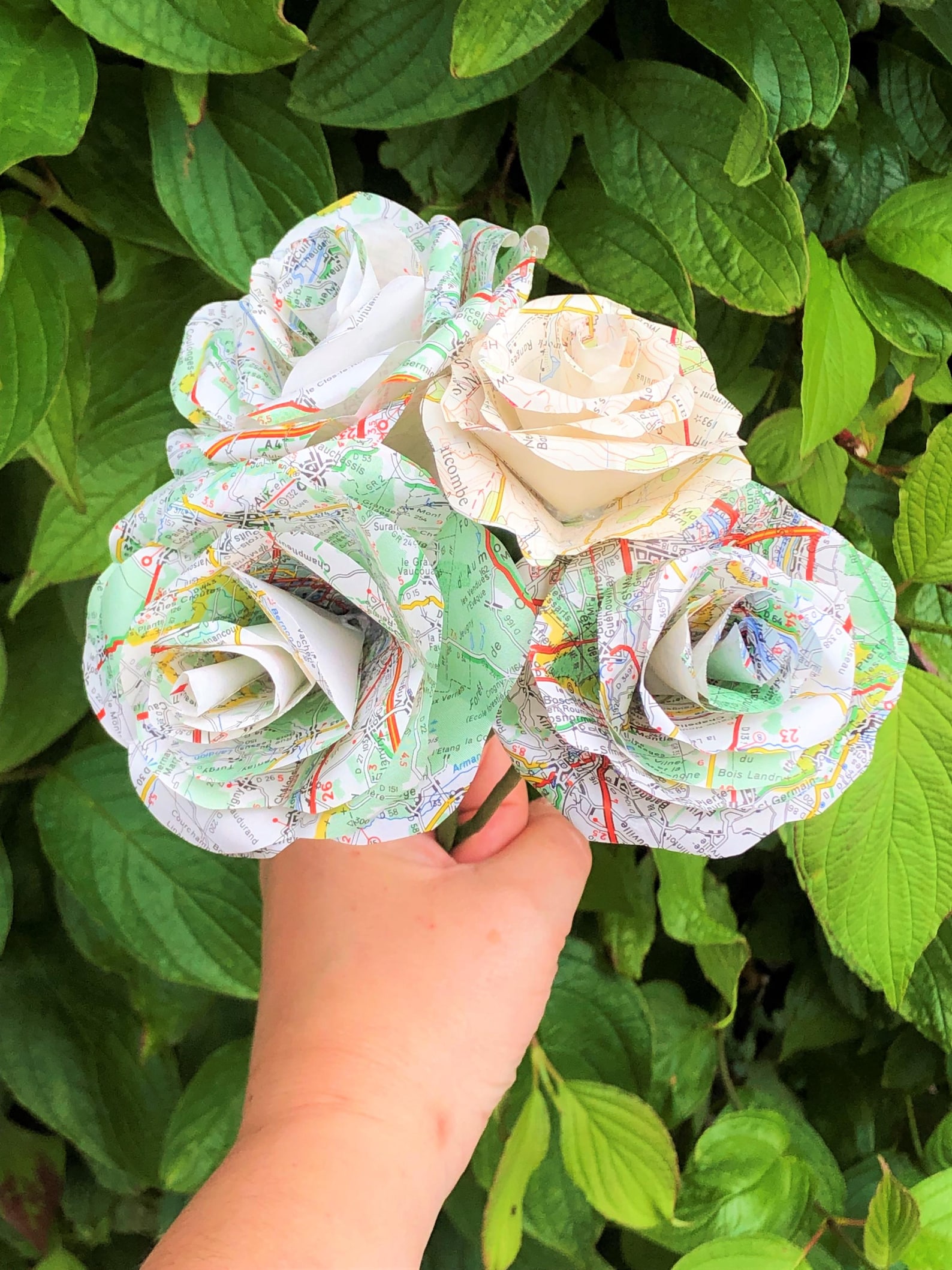 DIY Origami Flower Kit , Craft Kit , Origami , Upcycling , Paper Flower ...