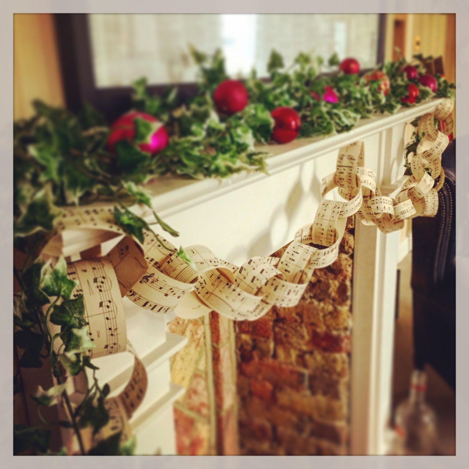 Vintage Music Paper Chain Kit 3 Meters DIY - Etsy UK