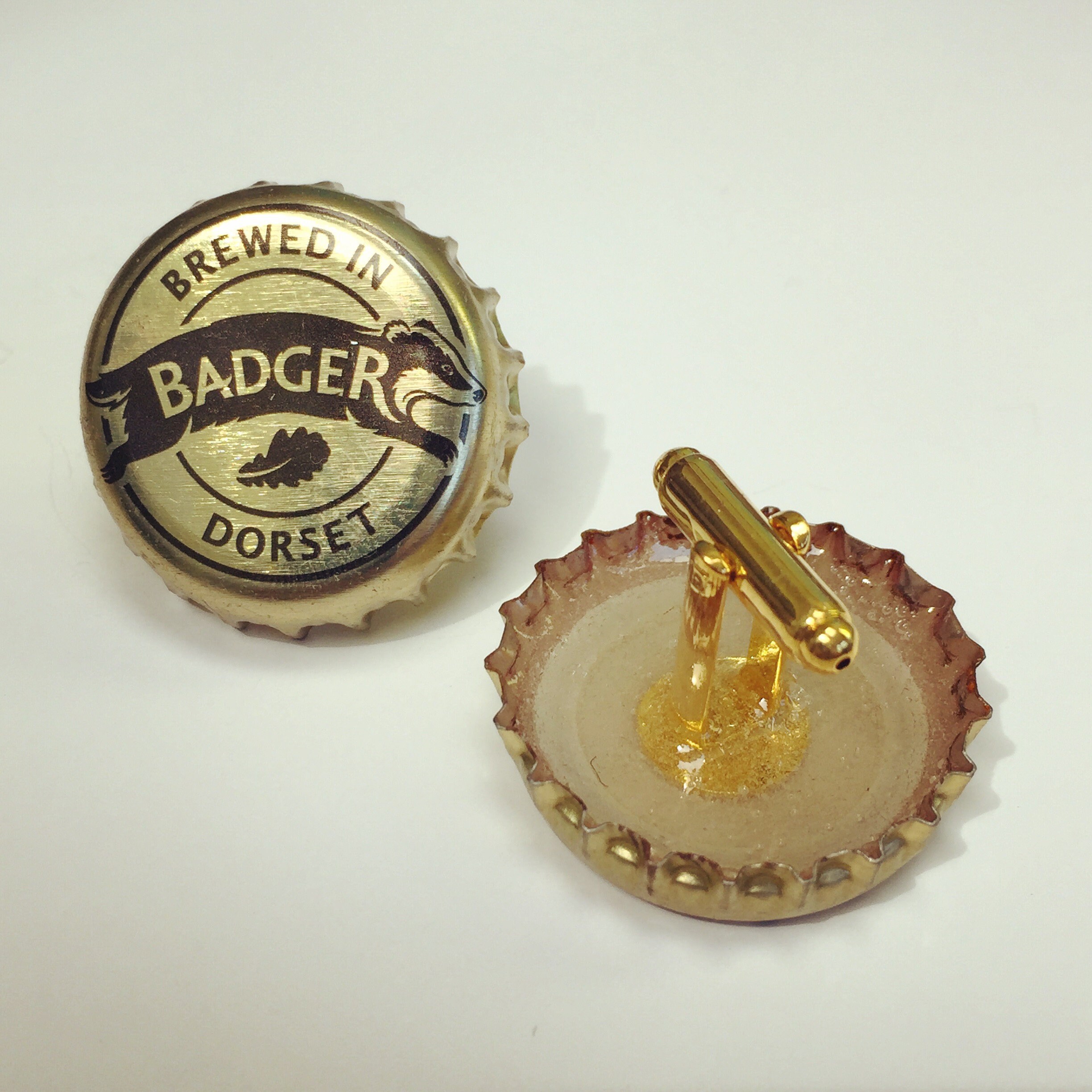 Bottle Cap Cufflinks - Etsy UK