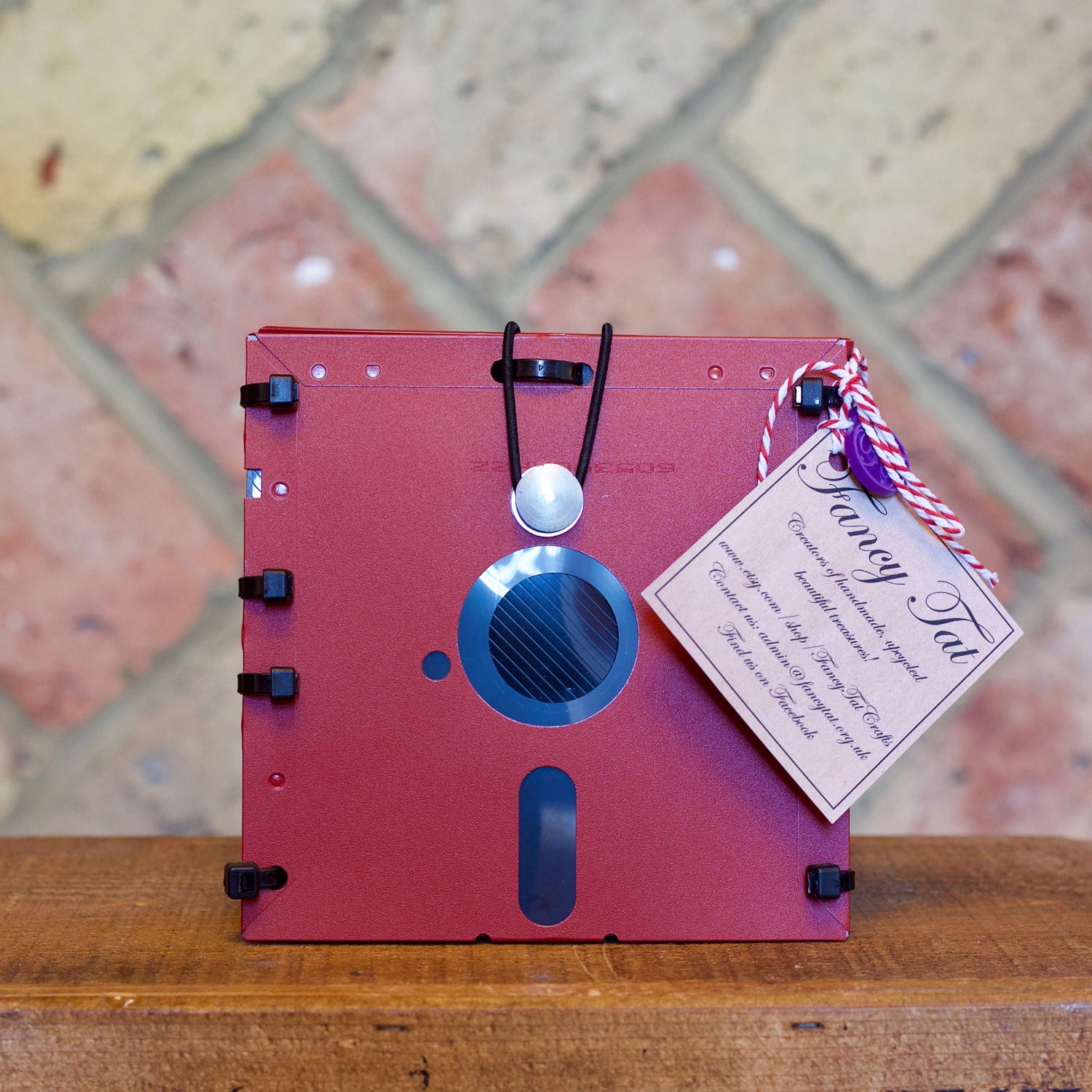 5 1/4 Inch - Rare Red Floppy Disk Clutch Bag ( Limited Edition ) - Etsy UK