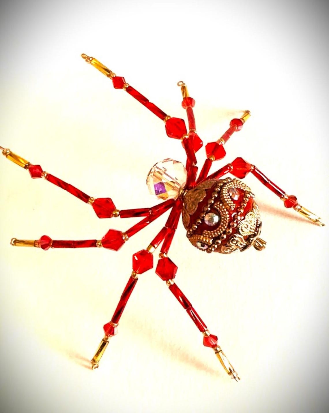 Red Christmas Spider Ornament Royal Collection - Etsy