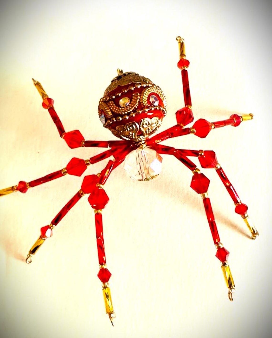 Red Christmas Spider Ornament Royal Collection - Etsy