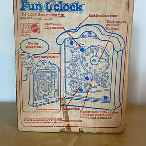 Vintage Mattel Preschool Fun O’clock - Etsy
