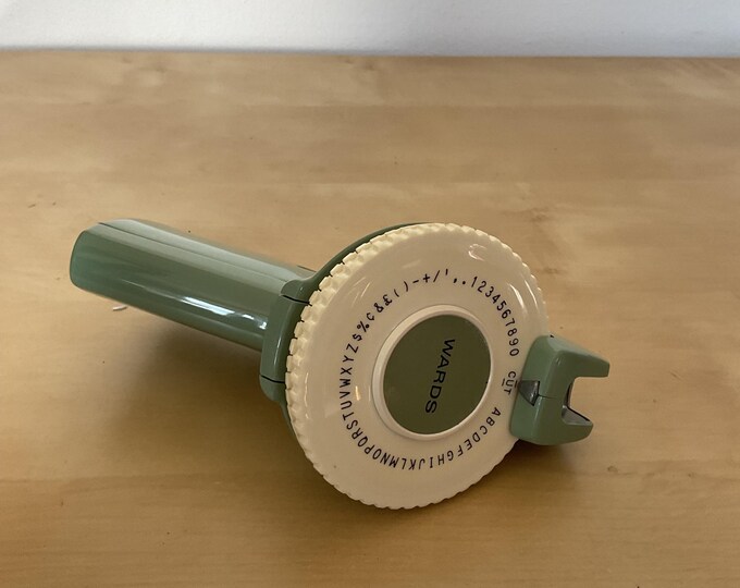Vintage Montgomery Ward Label Maker - Etsy