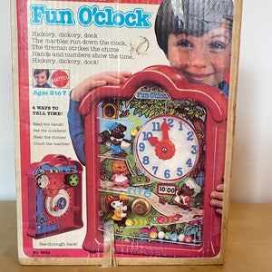 Vintage Mattel Preschool Fun O’clock - Etsy