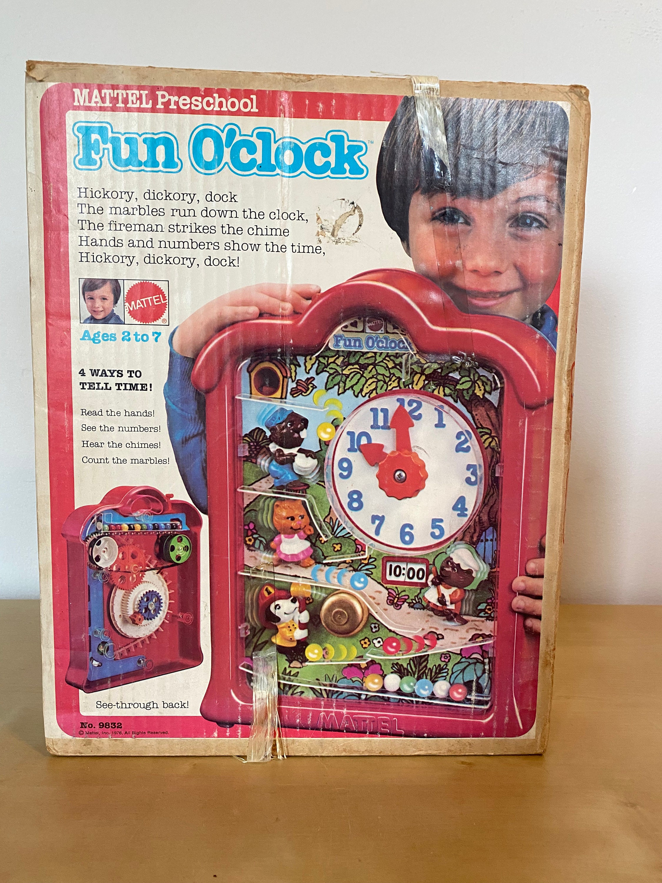 Vintage Mattel Preschool Fun Oclock - Etsy