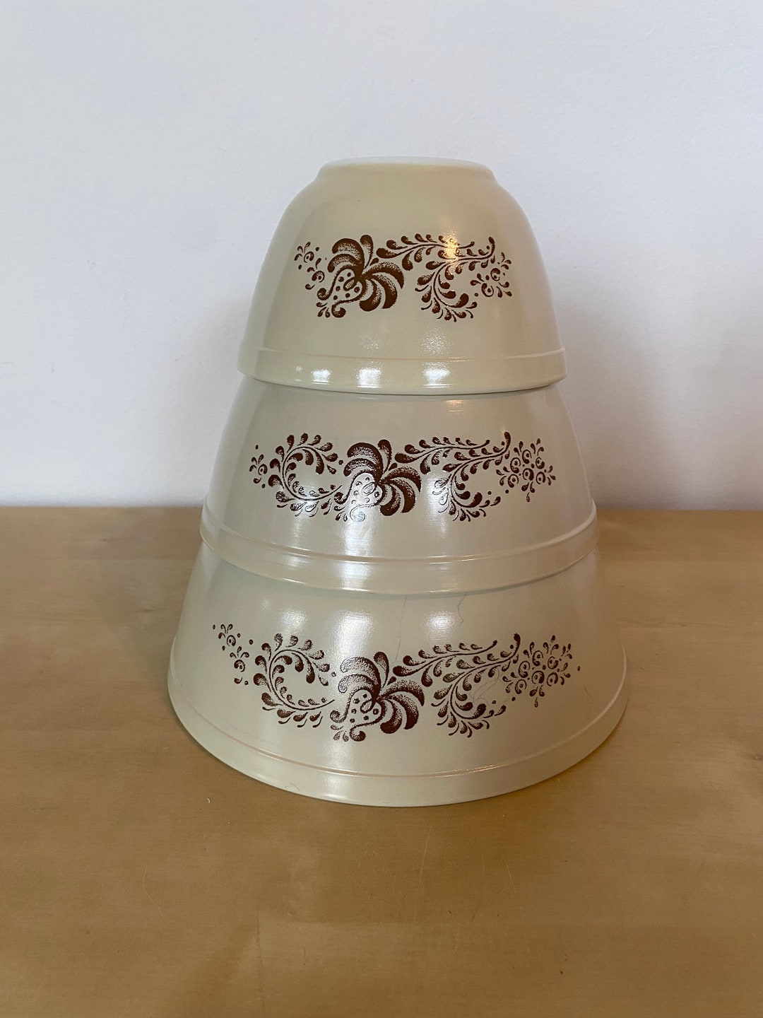 Pyrex Homestead Mixing Bowls - Etsy