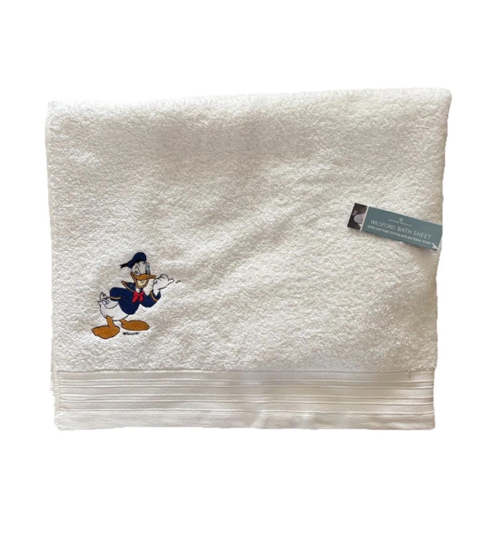 Donald Duck Fans Face, Hand, Bath, Sheet Towel Set Gift - Etsy