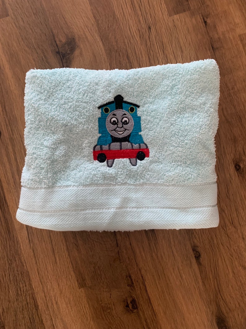 Thomas the Tank Engine Fans Face, Hand, Bath, Sheet Towel Set Gift - Etsy