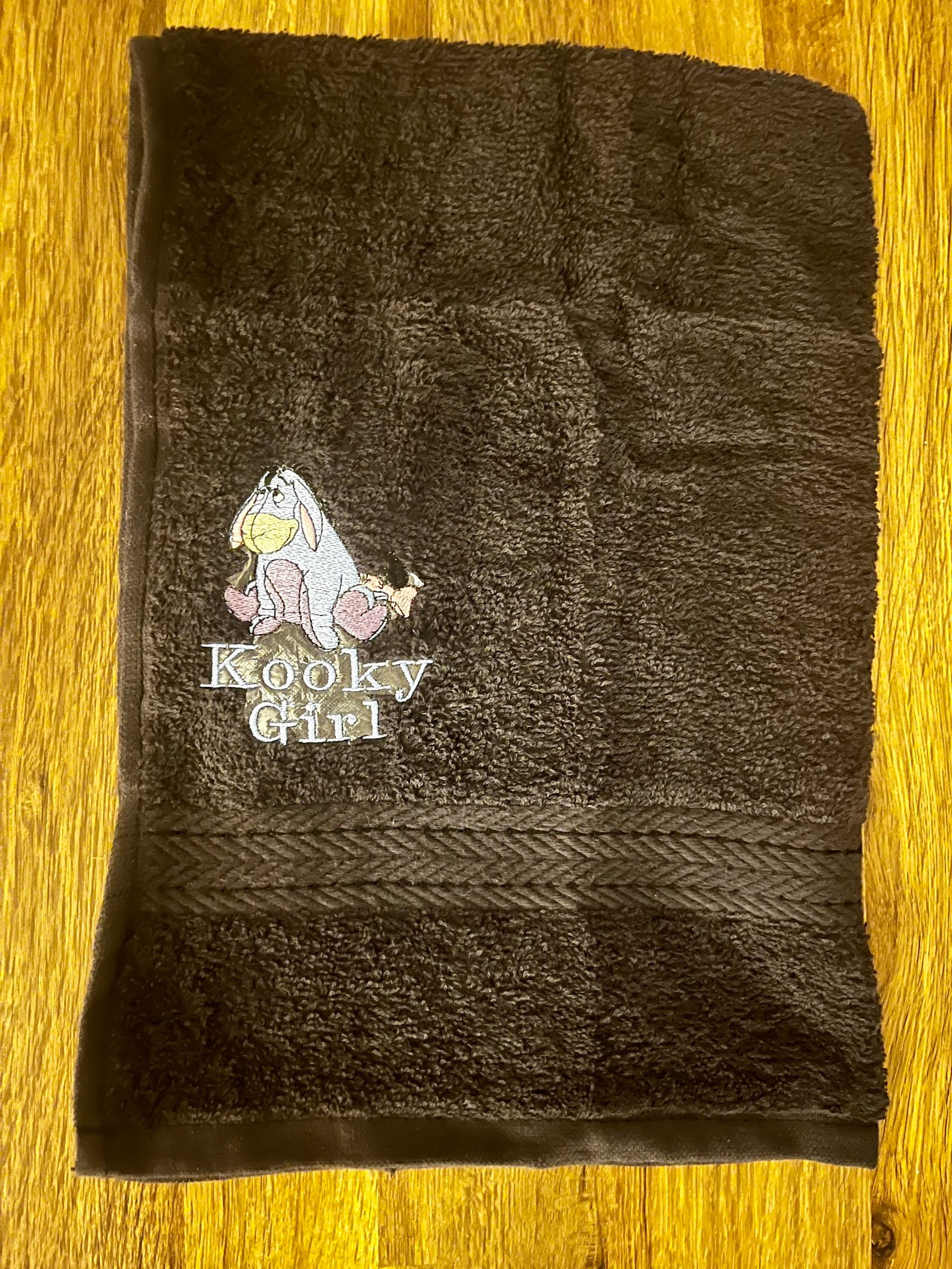 Winnie the Pooh Eeyore Face, Hand, Bath, Sheet Towel Set Gift - Etsy