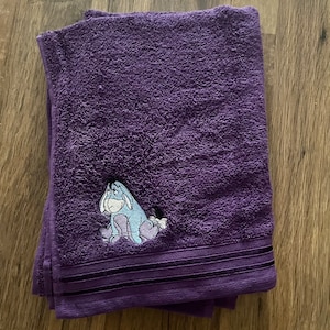 Winnie the Pooh Eeyore Face, Hand, Bath, Sheet Towel Set Gift - Etsy