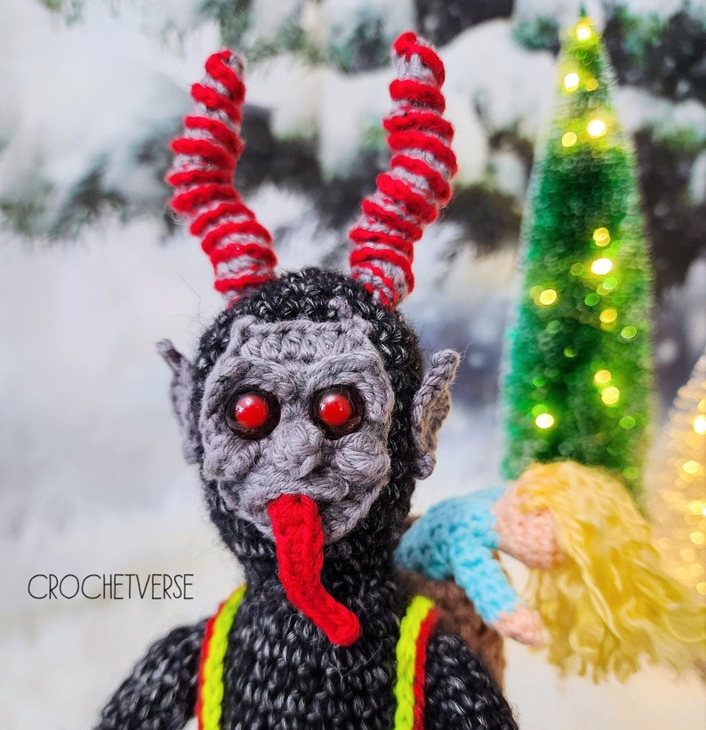 Crochet Krampus Elf Pattern Alternative Christmas Yule Legend - Etsy