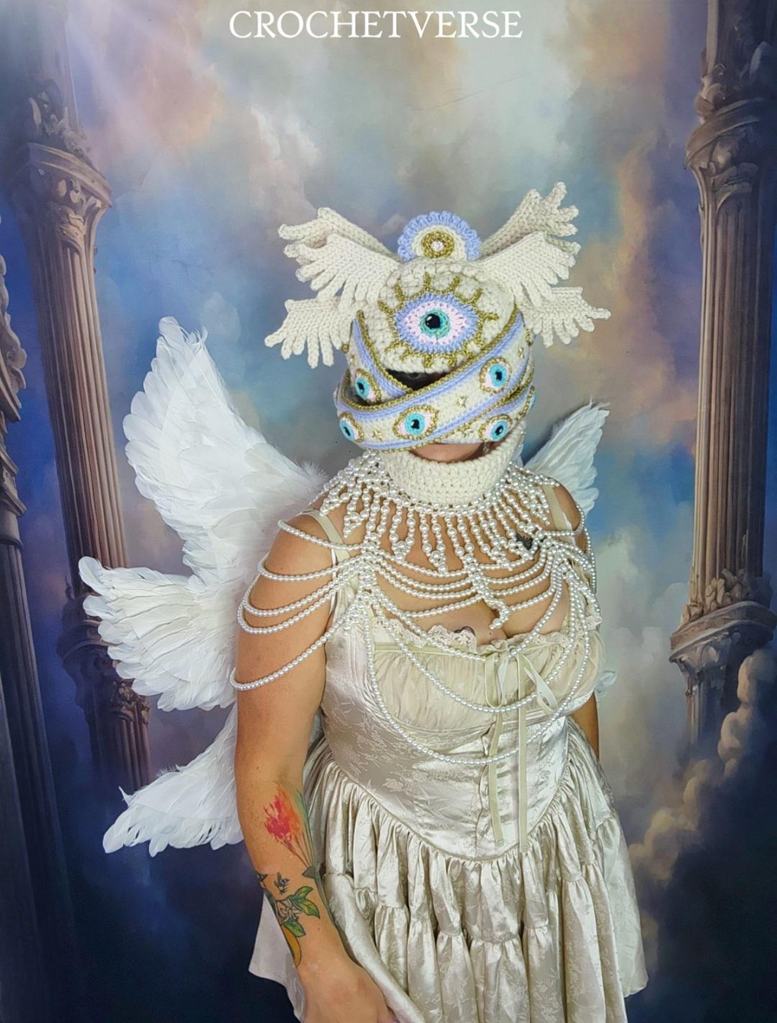 Biblically Accurate Angel Headpiece Crochet Pattern PDF DIGITAL ...