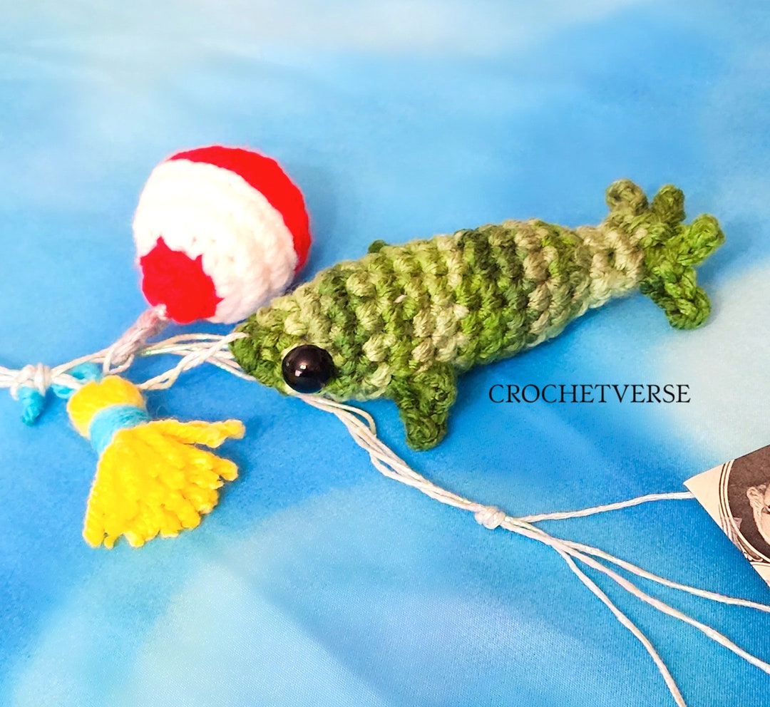 Crochet Fish Fishing Lure and Bobber PDF Pattern Bundle - Great Dad ...