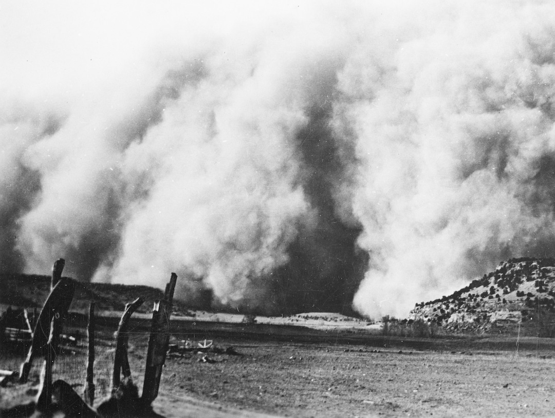 Colorado, Dust Bowl, Dust Storms Photo, 1930's, 1936, Old Photo, Black ...