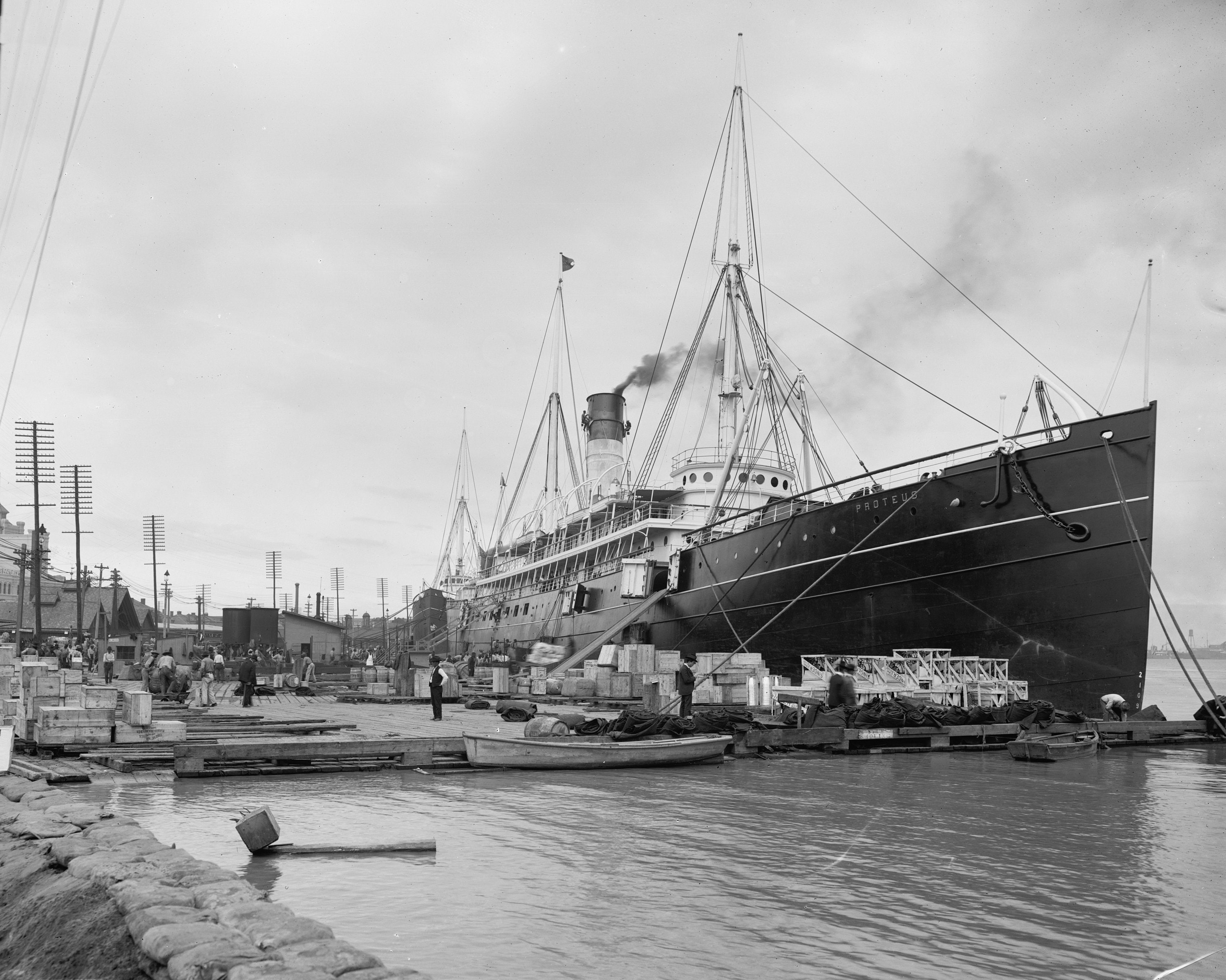 New Orleans, Louisiana, Early 1900s, Ship, 1903, Photo, Early 1900s ...