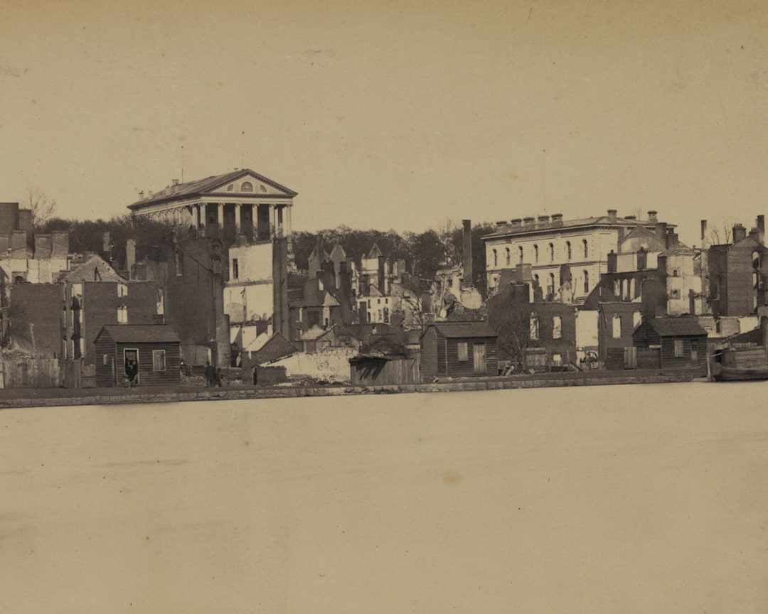View of Richmond, Virginia, 1865, Civil War Era Photo, New Reproduction ...