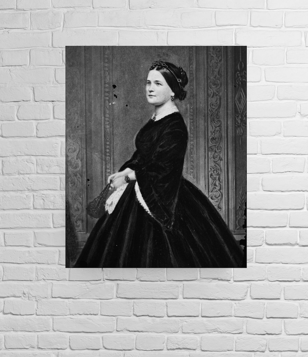 Mary Todd Lincoln, 1860's, Portrait, New Reproduction Photo - Etsy