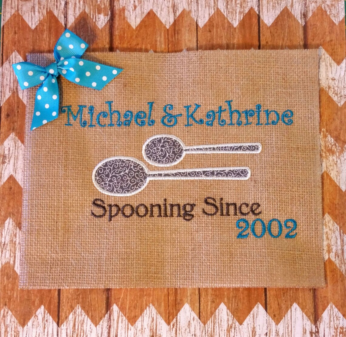 Wedding Sign Spooning Since Personalized Gift for Parents | Etsy