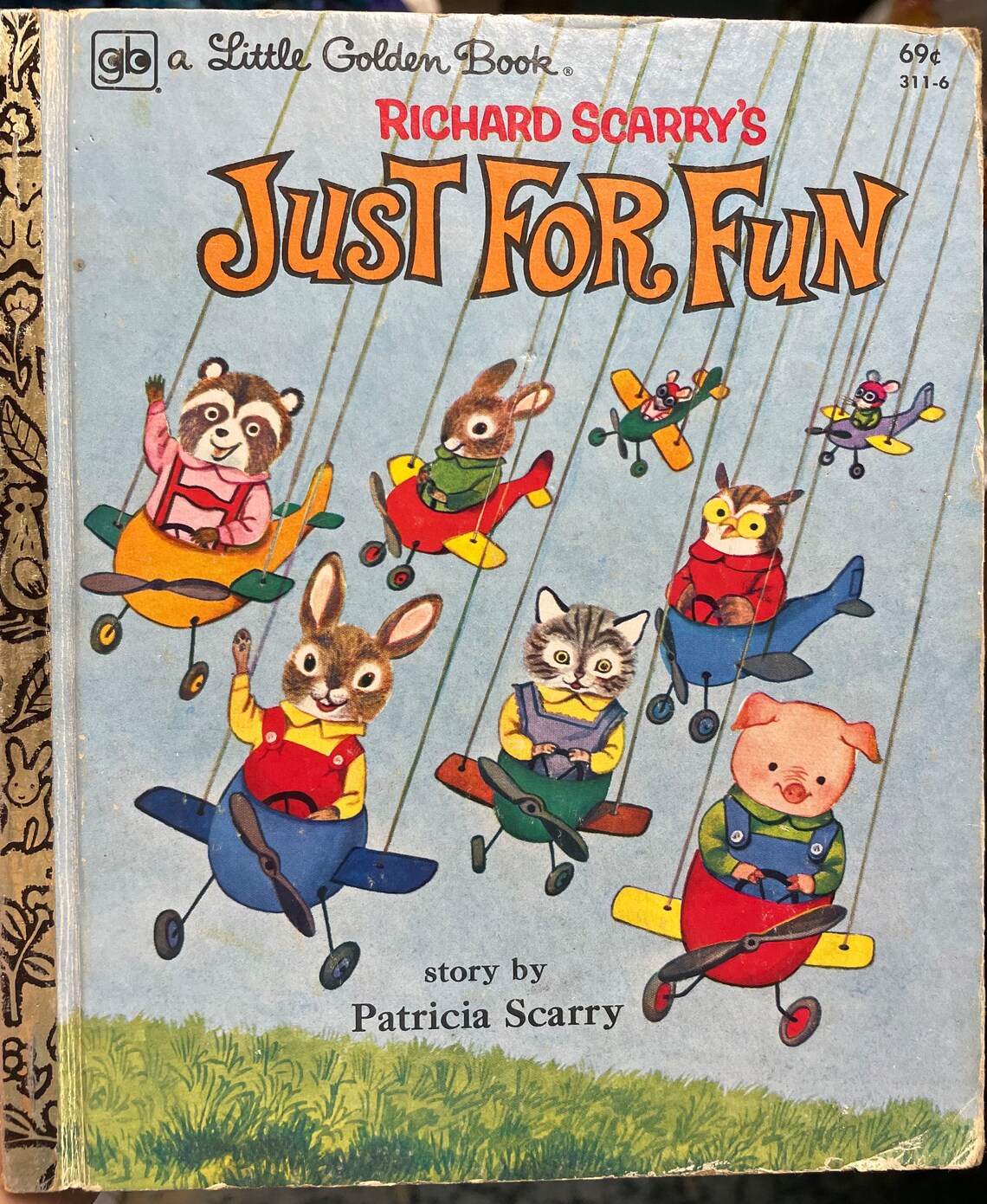 Richard Scarry's Just for Fun Patricia Scarry Little - Etsy