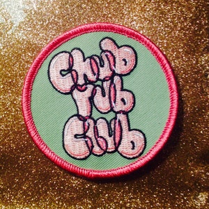 Chub Rub Club Patch | Etsy