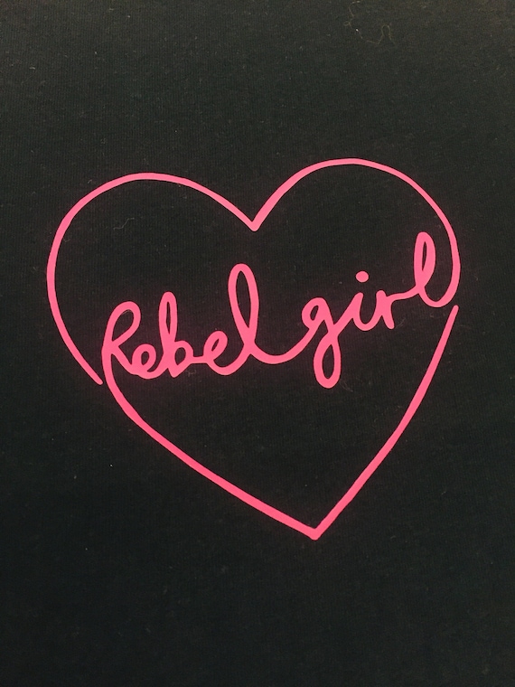 Rebel Girl T-shirt | Etsy