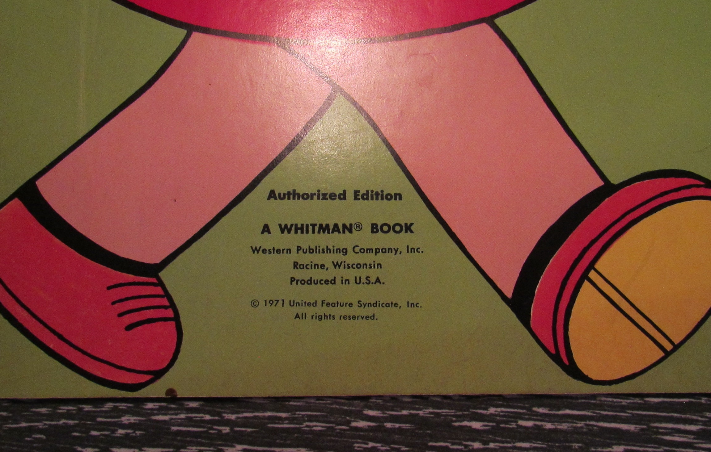 Vintage NANCY a Paper Doll Book UNCUT 1971 WHITMAN Cartoon Authorized ...