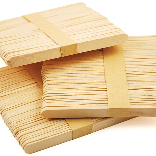 Flat Wooden Sticks - Etsy