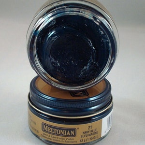 NAVY BLUE 21 color Boot & Shoe CREAM Polish Clean and | Etsy