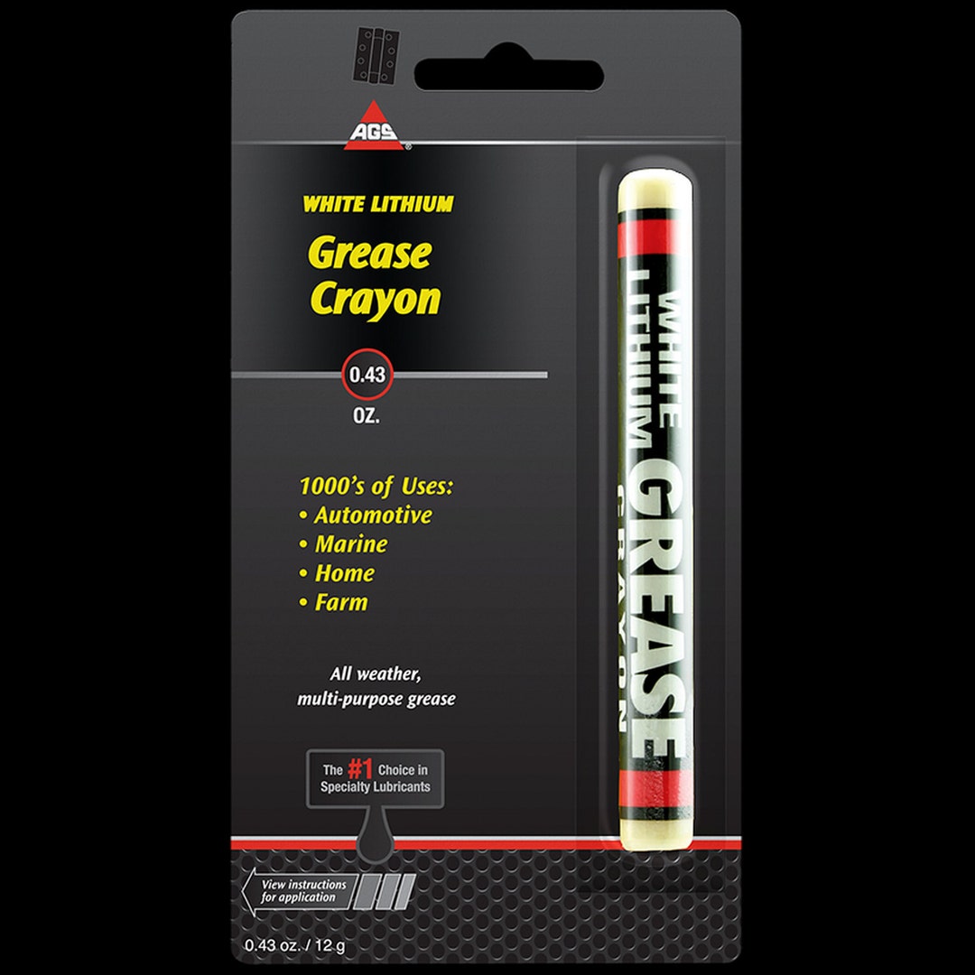 White Lithium Grease Lubricant CRAYON Stick Weather & Heat Resistant ...