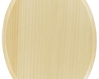 Wooden Oval Plaque | Etsy