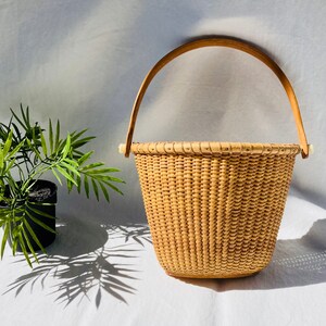 Vintage Handmade Willow Nantucket Baskets - Etsy