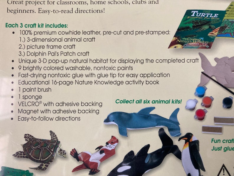 Rare New Old Stock Children s Nature Craft Kits Bottlenose Etsy rare-new-old-stock-children-s-nature-craft-kits-bottlenose-etsy