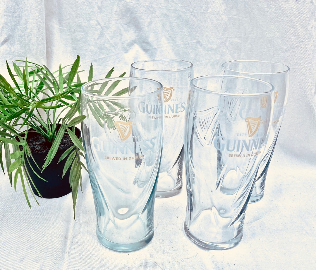 Rare Vintage Guinness Pint Glasses - Etsy