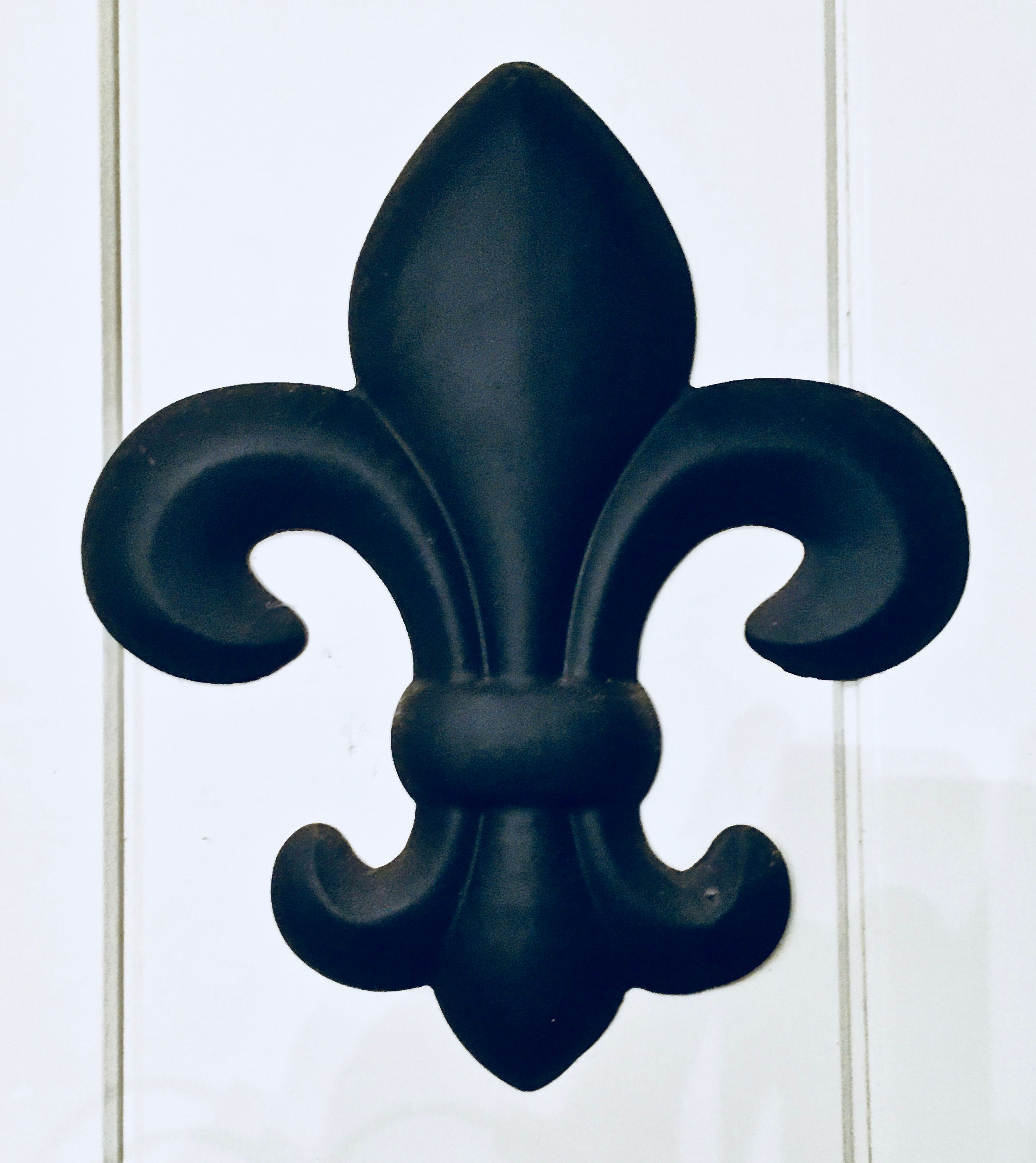Rare Vintage Fleur-de-lis Wall Art - Etsy
