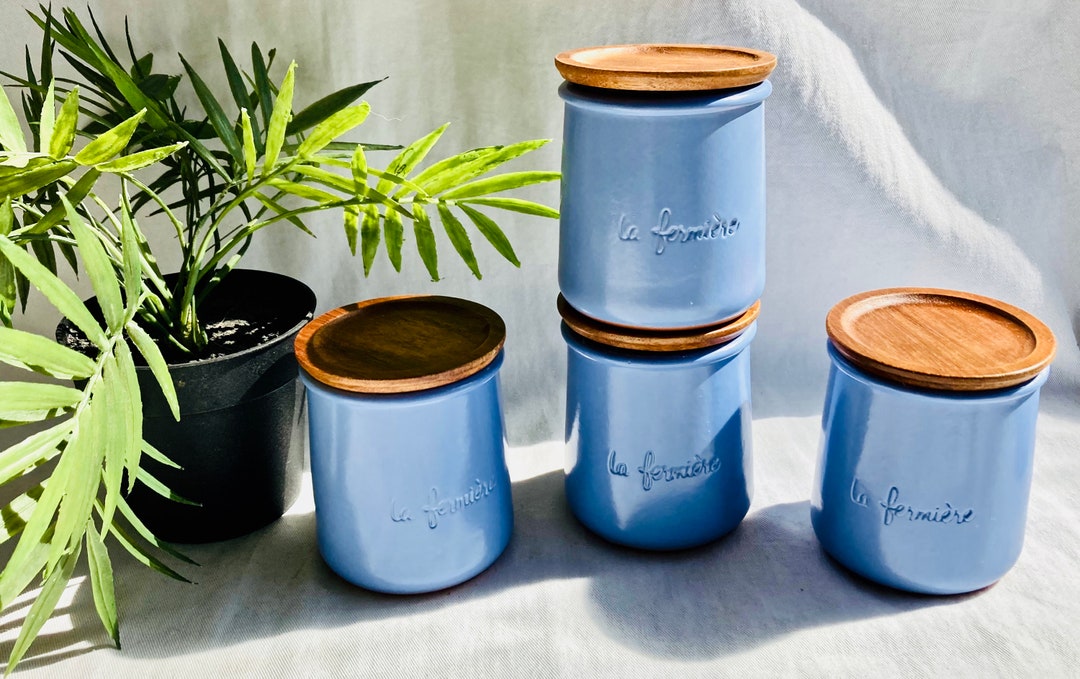 Cermer Ceramic Crocks With Optional Bamboo Lids - Etsy